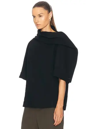 Bottega Veneta Draped Neck Top