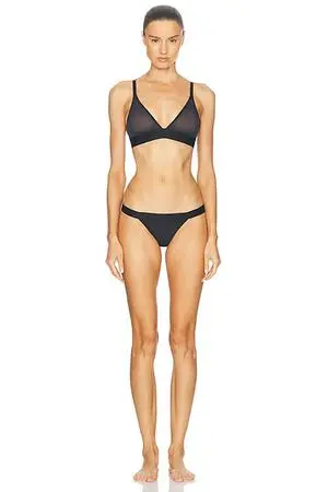 NEGATIVE UNDERWEAR Sieve Thong - Black
