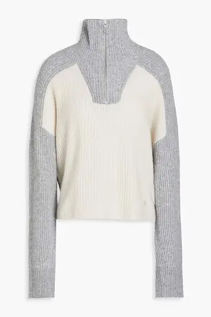Rag & Bone Pierce Two-tone Cashmere Sweater