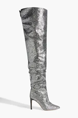 IRO PARIS Glittered Thigh High Boots