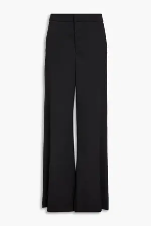 AREA Crystal-embellished Wide-leg Pants