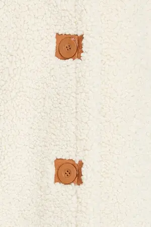 STAND STUDIO Kenca Reversible Teddy Fleece Coat