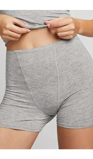 NEGATIVE UNDERWEAR Whipped Boxer In Grey - Heather Grey