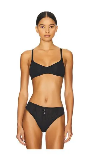 NEGATIVE UNDERWEAR Whipped Non-wire Bra - Black