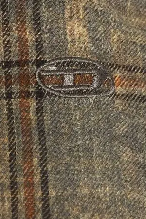 DIESEL® Hammer Overshirt In Brown