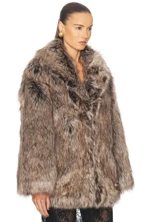 Lpa Elliana Faux Fur Coat