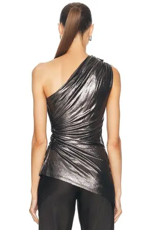 Atlein Ruched Asymmetric Top