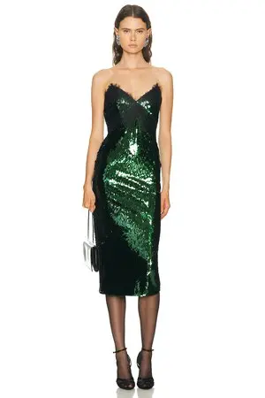 retrofete Green Cocktail Dresses