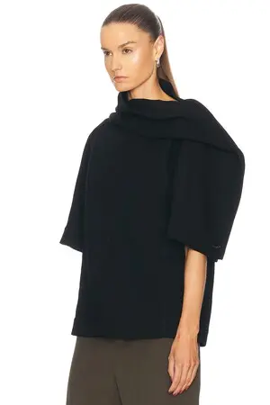 Bottega Veneta Draped Neck Top