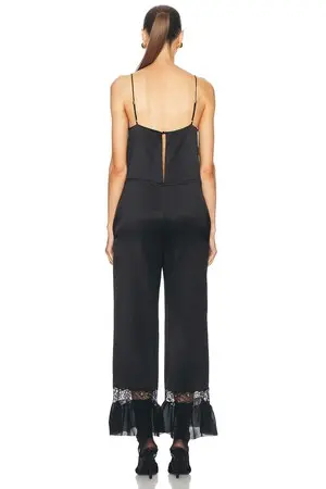Saint Laurent Flare Leg Jumpsuit
