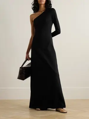 LESET Rio One-shoulder Maxi Dress