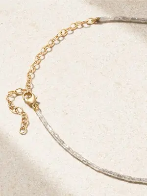 Jia Jia Gold Diamond Anklet - Black