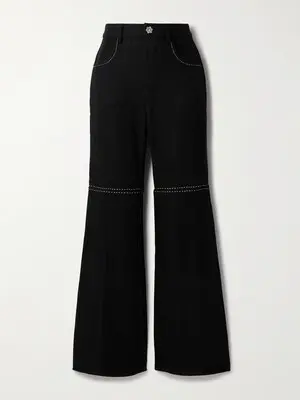 Topstitched Pants For Women