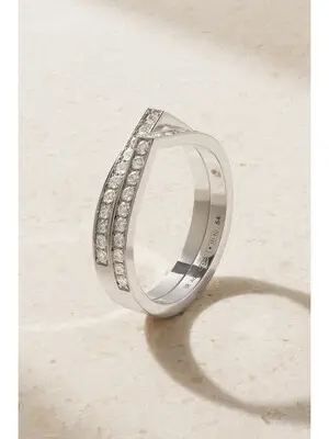 REPOSSI Repossi Antifer 18-karat White Gold Diamond Ring Gold