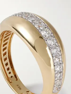 STONE AND STRAND 10-karat Diamond Ring