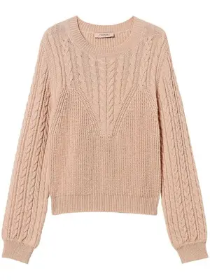TWINSET Cable-knit Sweater