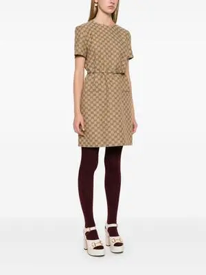 Gucci Gg Supreme Mini Dress