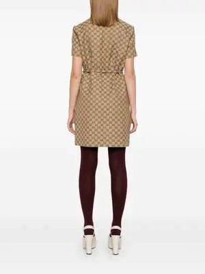 Gucci Gg Supreme Mini Dress