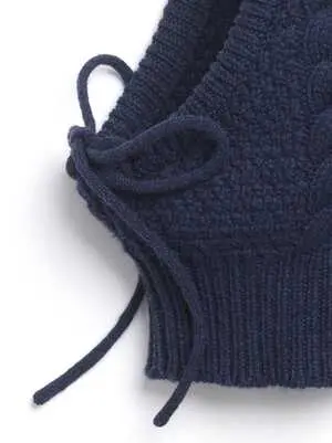 BARRIE Cashmere Balaclava - Blue