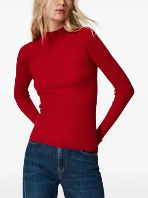 TWINSET High-neck Seamless Sweater - Red