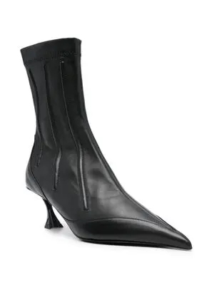 MUGLER 55mm Embossed-detail Boots
