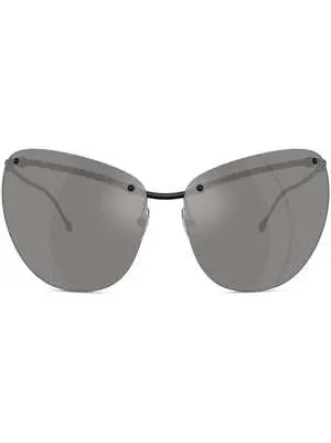 DIESEL® Wraparound Sunglasses - Black