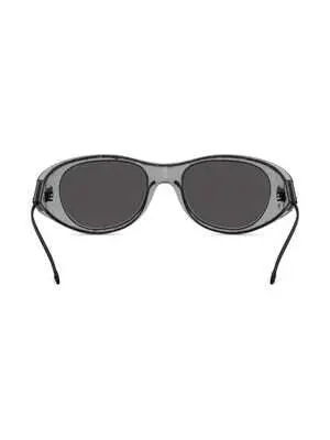 DIESEL® Oval Frame Sunglasses - Black