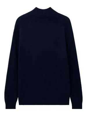 Pringle Of Scotland Zip Cashmere Jumper - Blue