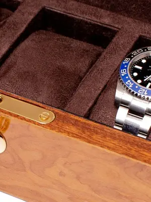 RAPPORT LONDON Heritage Five Watch Box - Orange