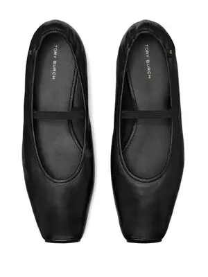 Tory Burch Runway Ballerina Flats - Black