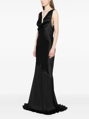 Kiki De Montparnasse Deep Cowl Neck Dress