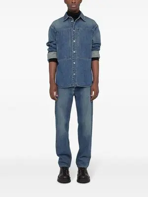 JIL SANDER Drop-shoulder Denim Shirt