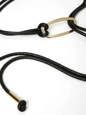 TWINSET Logo Buckle Belt