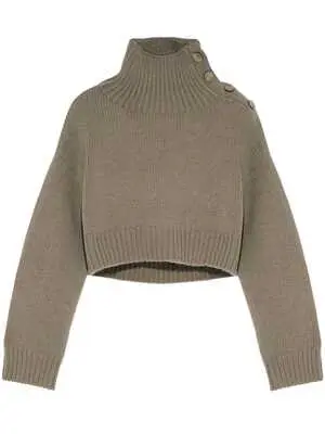 Yves Salomon Cropped Knitwear For Women