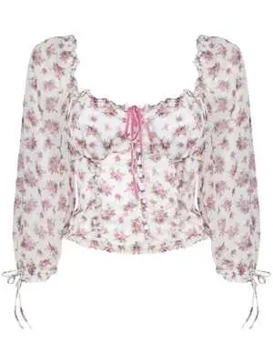 For Love & Lemons Puff Sleeve Blouses