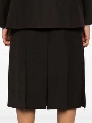 Fendi Slit-detailed Midi Skirt