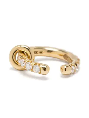 SPINELLI KILCOLLIN 18kt Yellow Diamond Ear Cuff - Gold