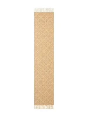 Tory Burch T Monogram Scarf - Neutrals