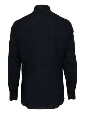 Caruso Cotton Shirt - Blue