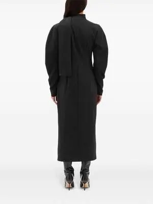 MSGM Rhinestone-embellished Maxi Dress