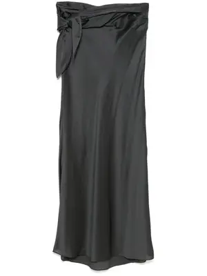 Christopher Esber Wrapped Silk Skirt
