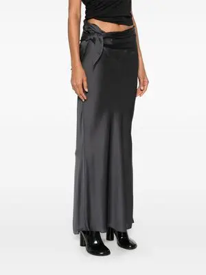 Christopher Esber Wrapped Silk Skirt