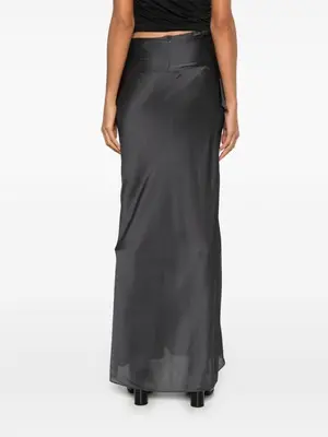 Christopher Esber Wrapped Silk Skirt