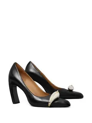 Tory Burch 90mm Pierced Xl Pumps - Black
