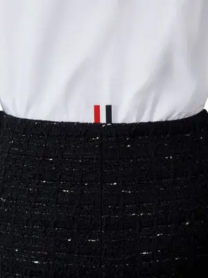 Thom Browne Tweed Pencil Skirt