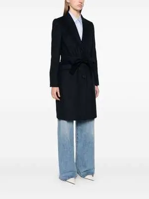 TWINSET Logo-plaque Belted Coat