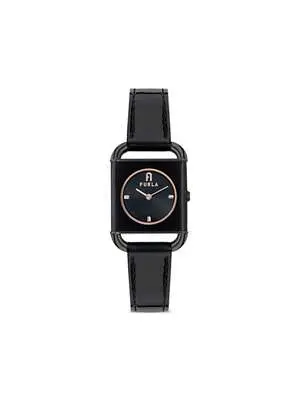 Furla Arco Square 28mm Watch - Black