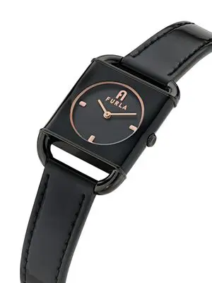 Furla Arco Square 28mm Watch - Black
