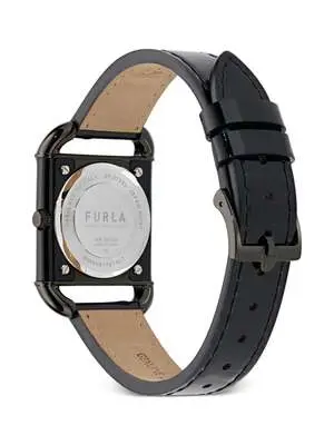 Furla Arco Square 28mm Watch - Black