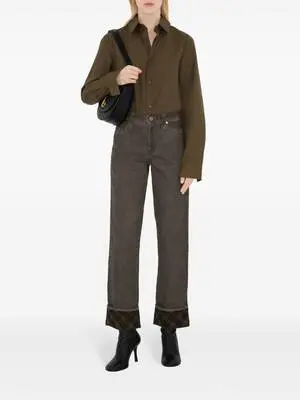 Burberry Wide-leg Jeans